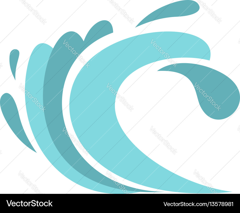 Seaway icon cartoon style Royalty Free Vector Image