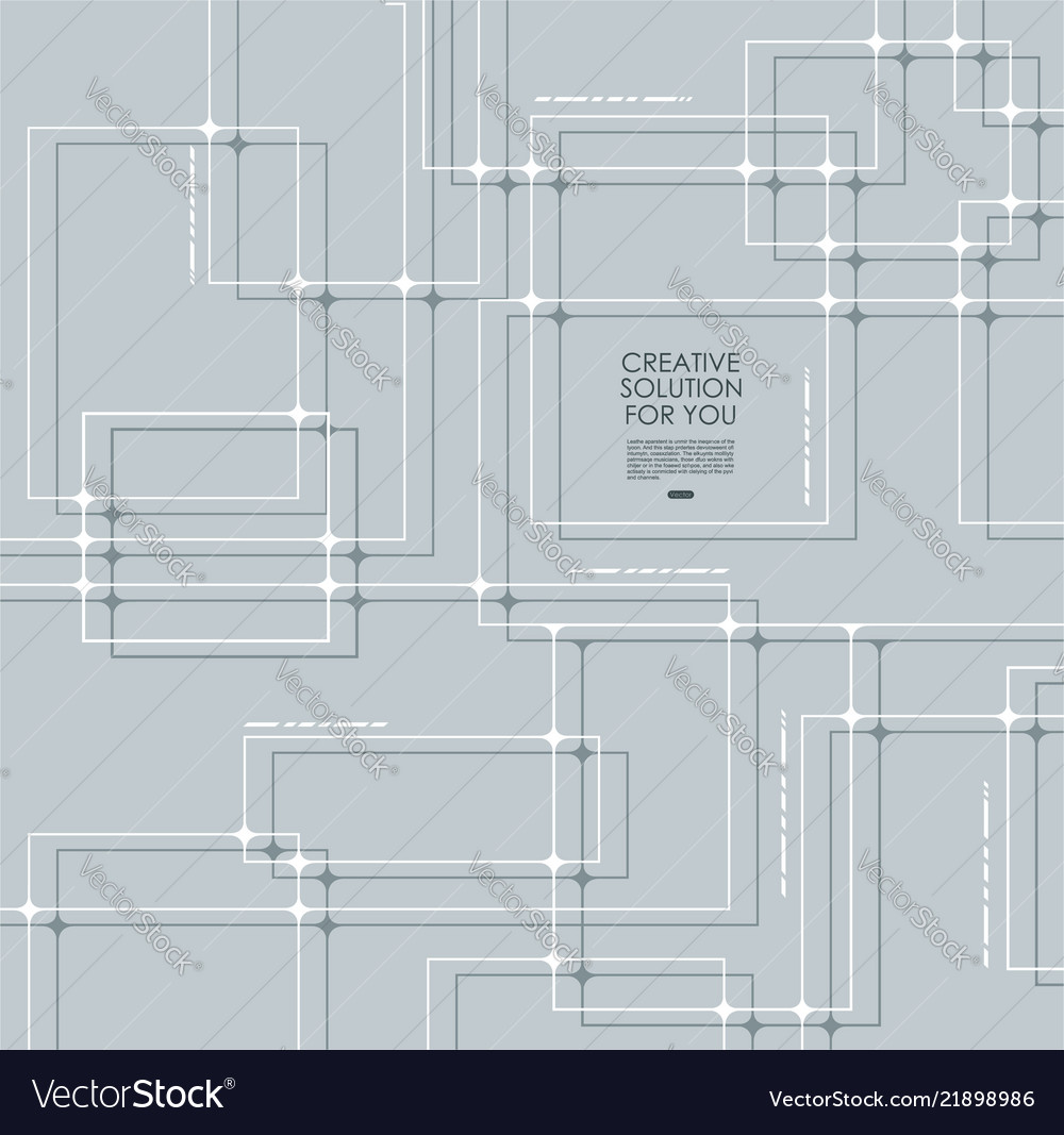 Abstract background with high tech scheme Vector Image