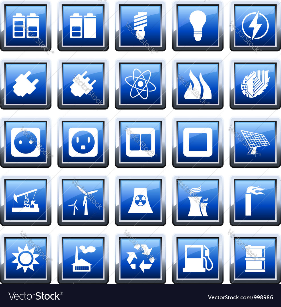 Icon set Royalty Free Vector Image - VectorStock