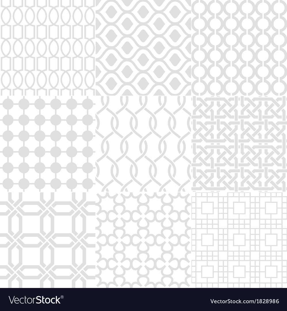 Seamless white pattern Royalty Free Vector Image