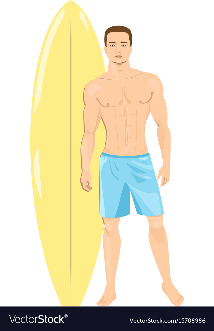 Surfer Royalty Free Vector Image - VectorStock