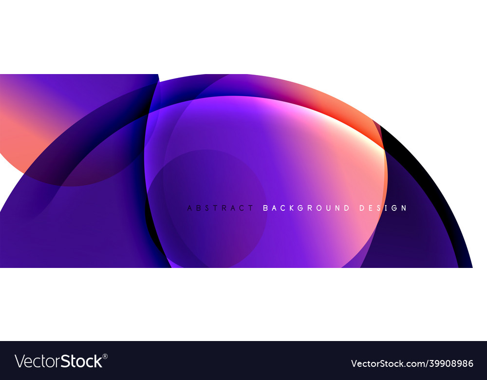 Trendy simple fluid color gradient abstract Vector Image