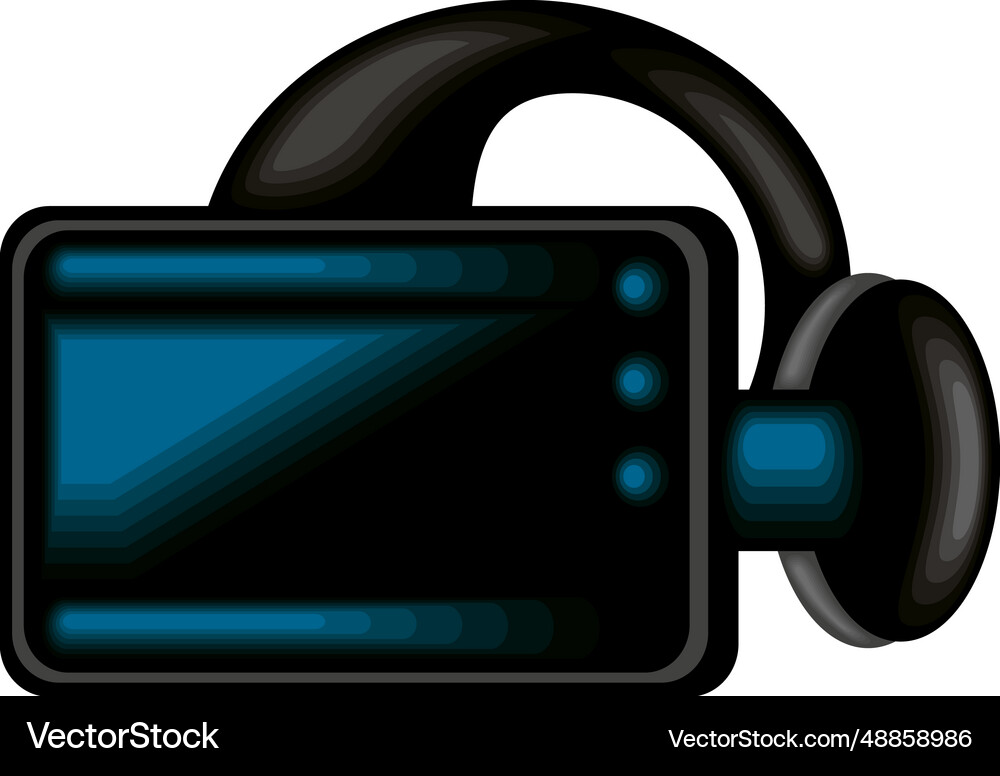 Vr technology wireless Royalty Free Vector Image