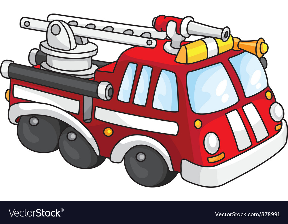 Fire engine Royalty Free Vector Image - VectorStock