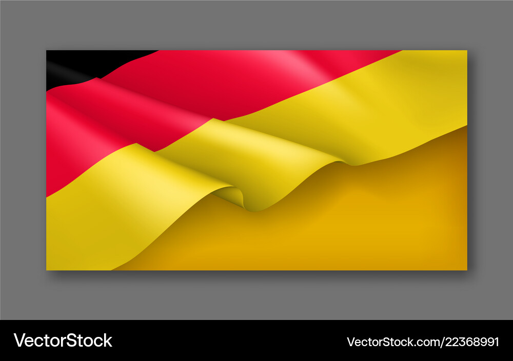 Germany patriotic festive horizontal banner Vector Image
