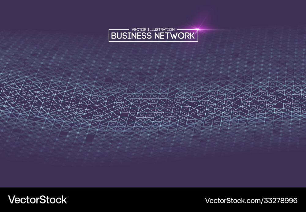 Business network technology internet growth Vector Image