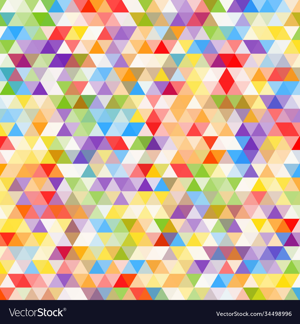 Color polygonal pattern modern geometrical Vector Image
