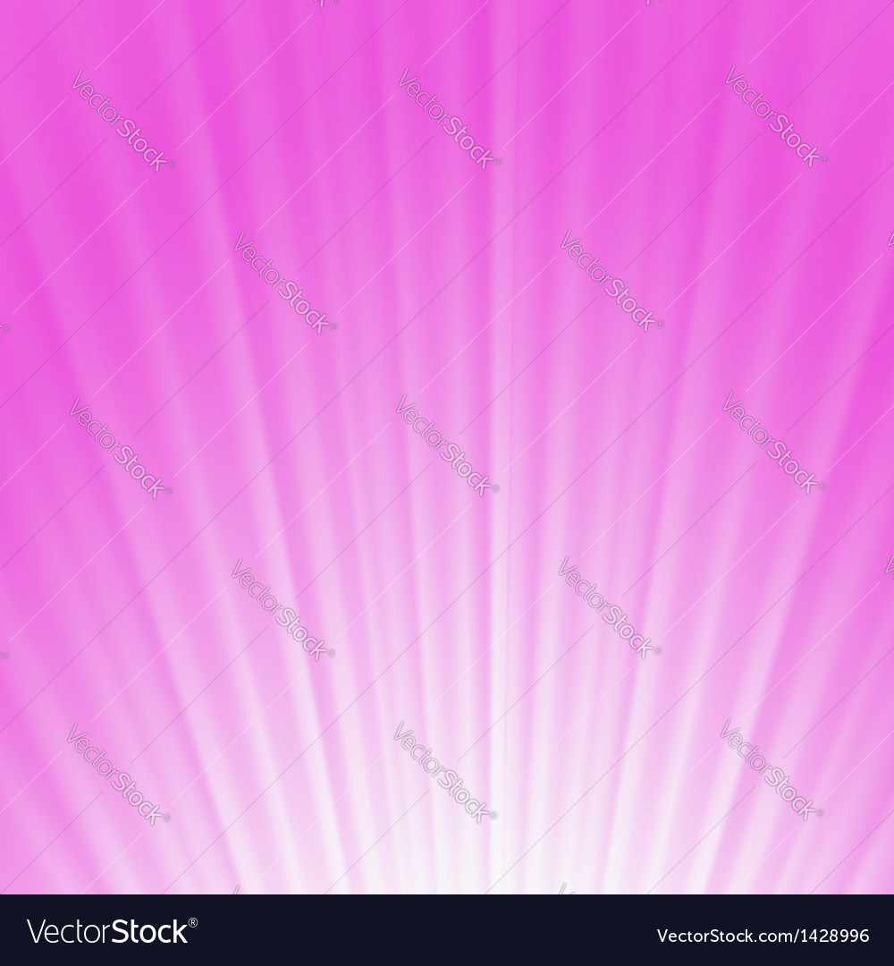 Pink rays background Royalty Free Vector Image