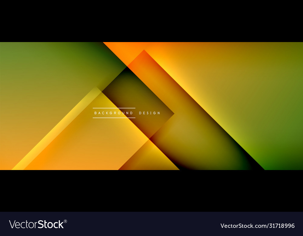 Square shapes composition fluid gradient Vector Image