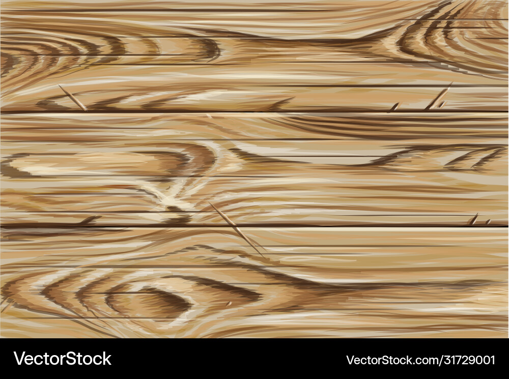 Boards wood realistic texture natural Royalty Free Vector