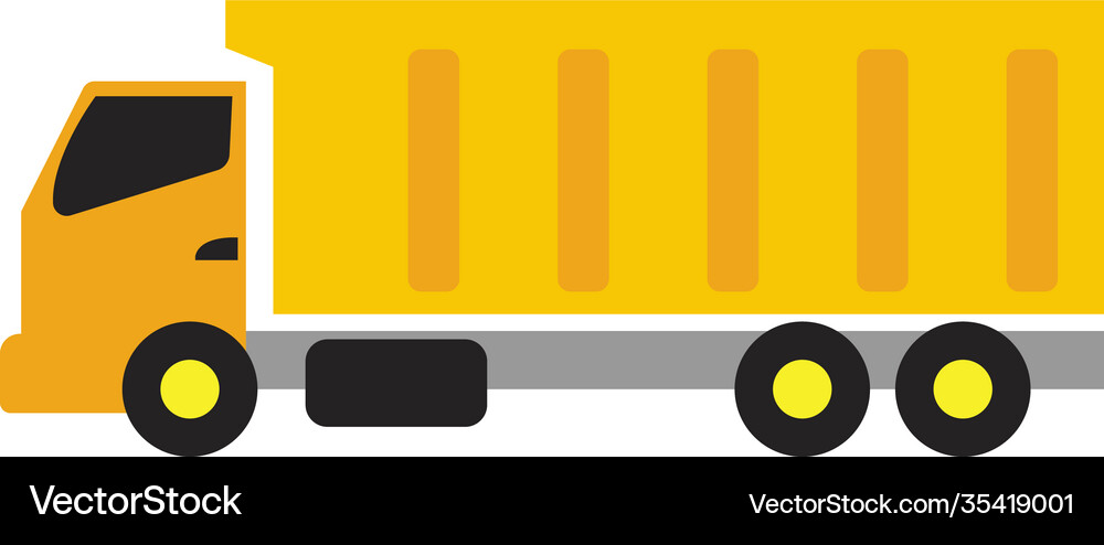 Truck icon design template isolated Royalty Free Vector