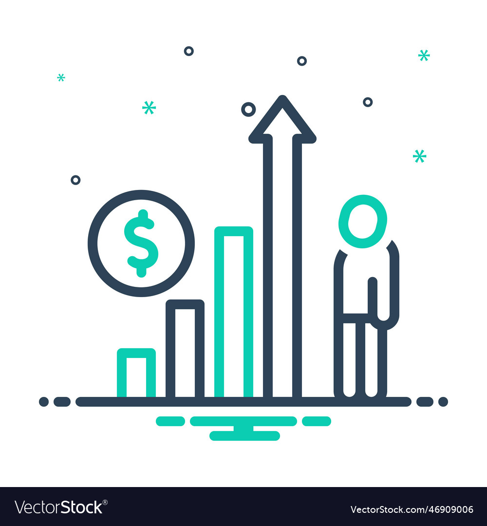 Gain Royalty Free Vector Image - VectorStock