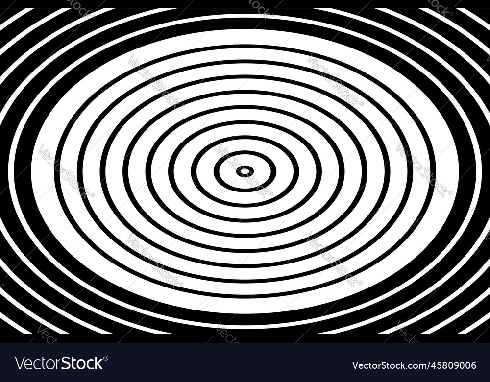 Oval lines pattern Royalty Free Vector Image - VectorStock