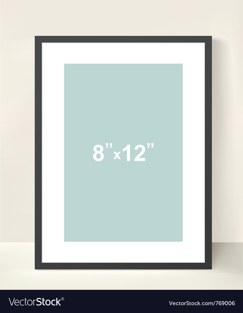 Picture frame Royalty Free Vector Image - VectorStock