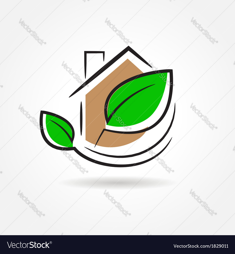 Building development symbol emblem Royalty Free Vector Image
