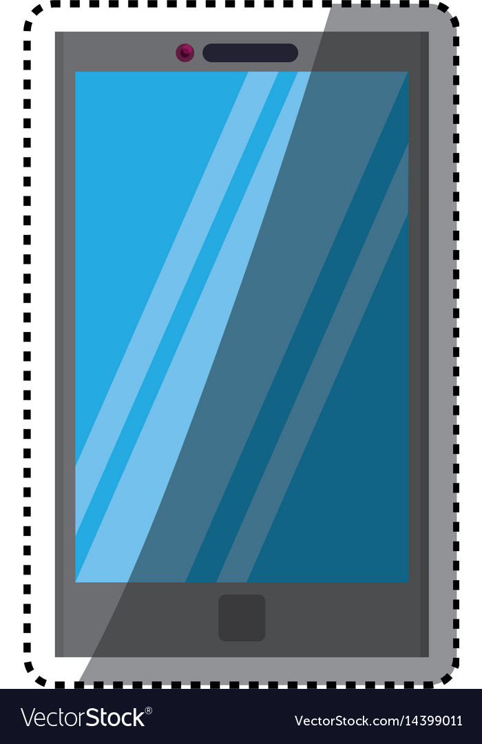 Mobile smartphone technology Royalty Free Vector Image