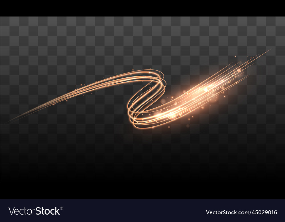 Shining lines light effect Royalty Free Vector Image