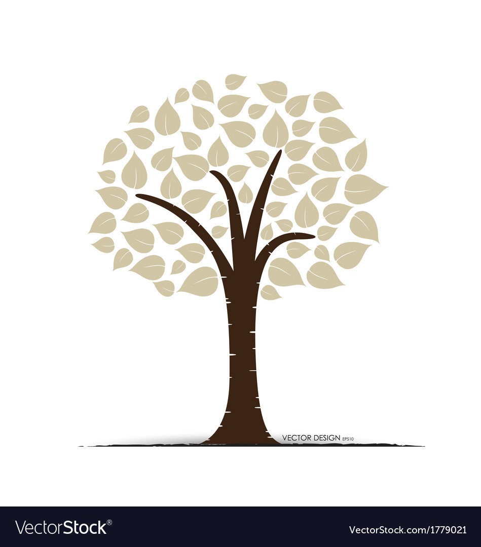 Abstract tree Royalty Free Vector Image - VectorStock