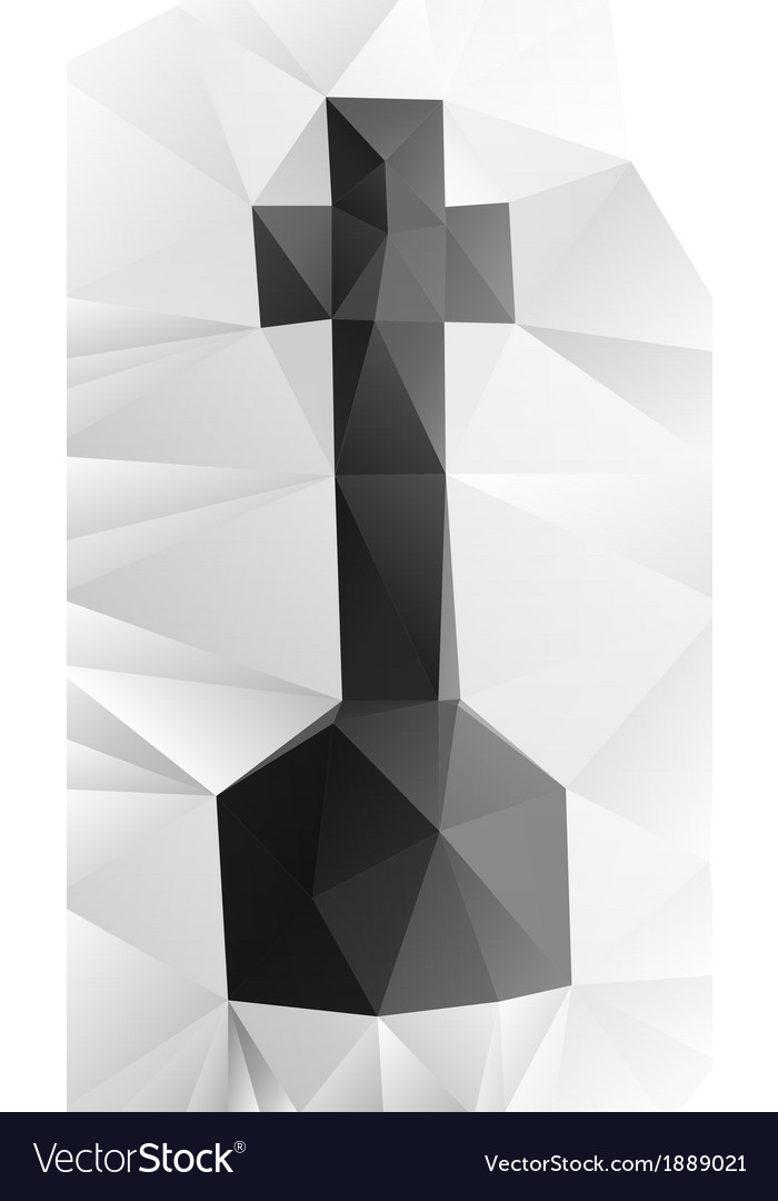 Cross tombstone Royalty Free Vector Image - VectorStock