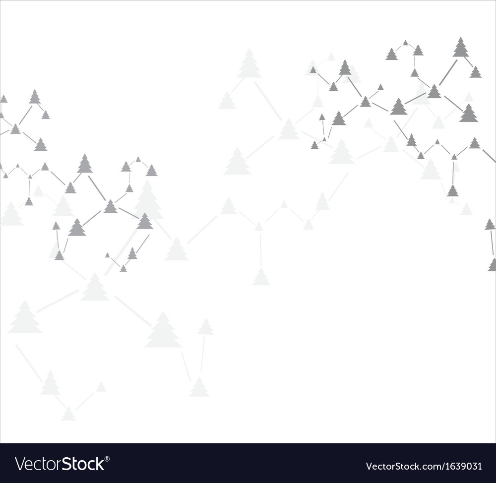 Tree background Royalty Free Vector Image - VectorStock