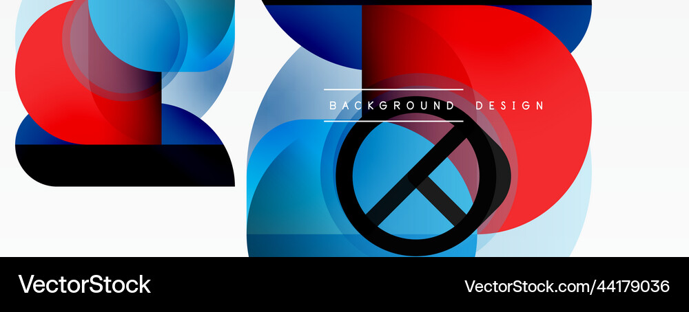 Geometrical minimal wallpaper geometric shapes Vector Image