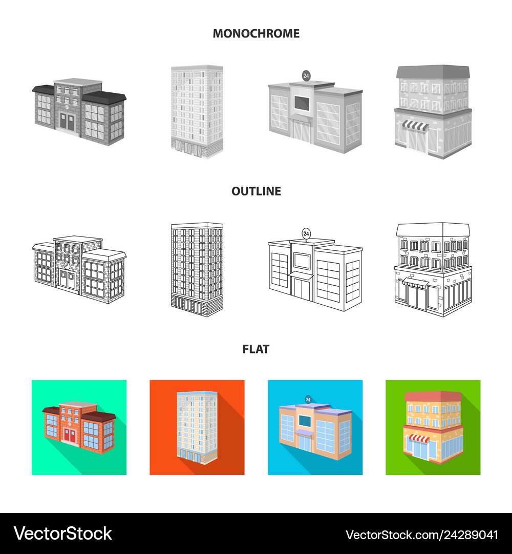 Design of construction and building icon Vector Image