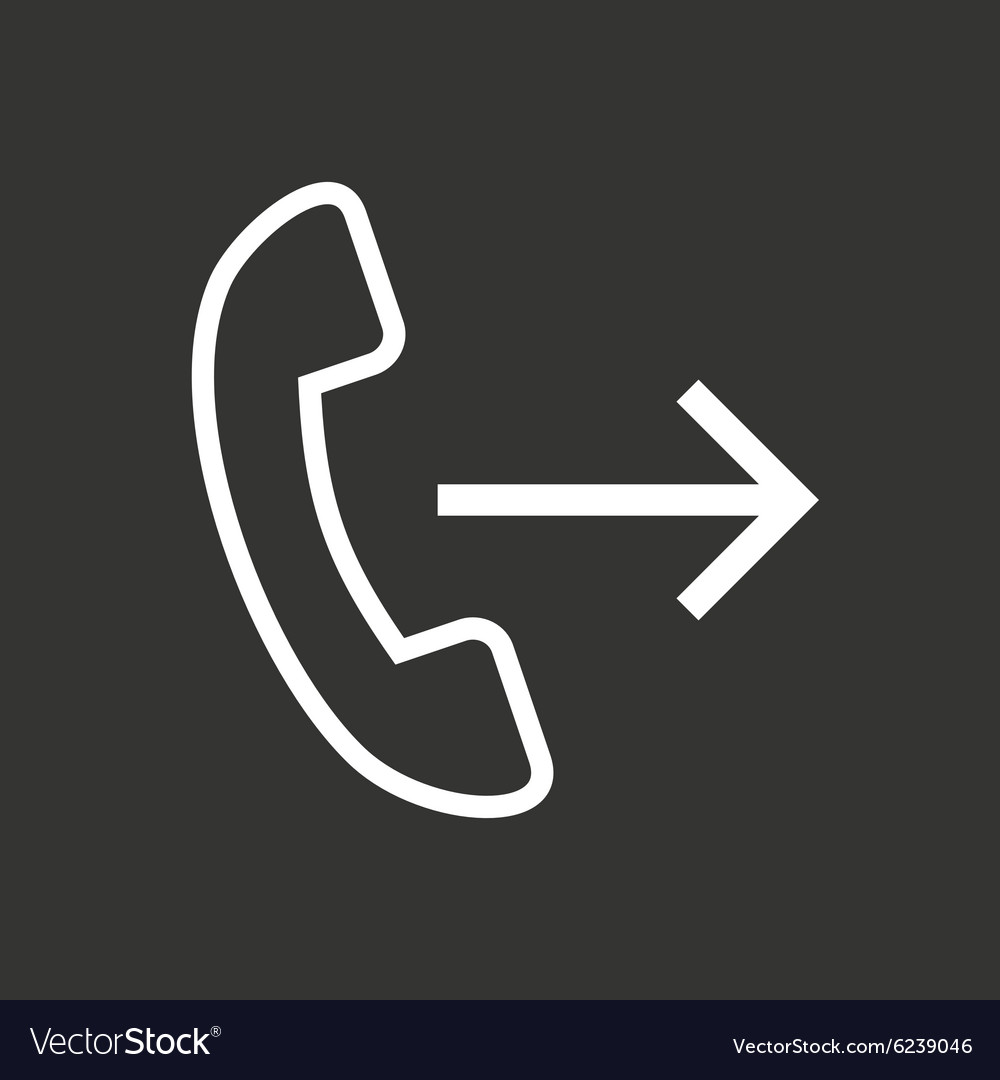 Call forwarding Royalty Free Vector Image - VectorStock