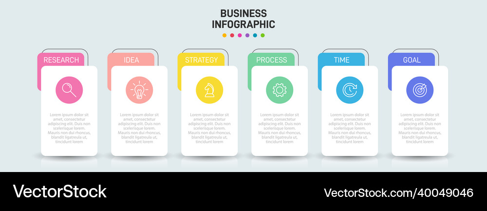 Infographic design with icons and 5 options Vector Image