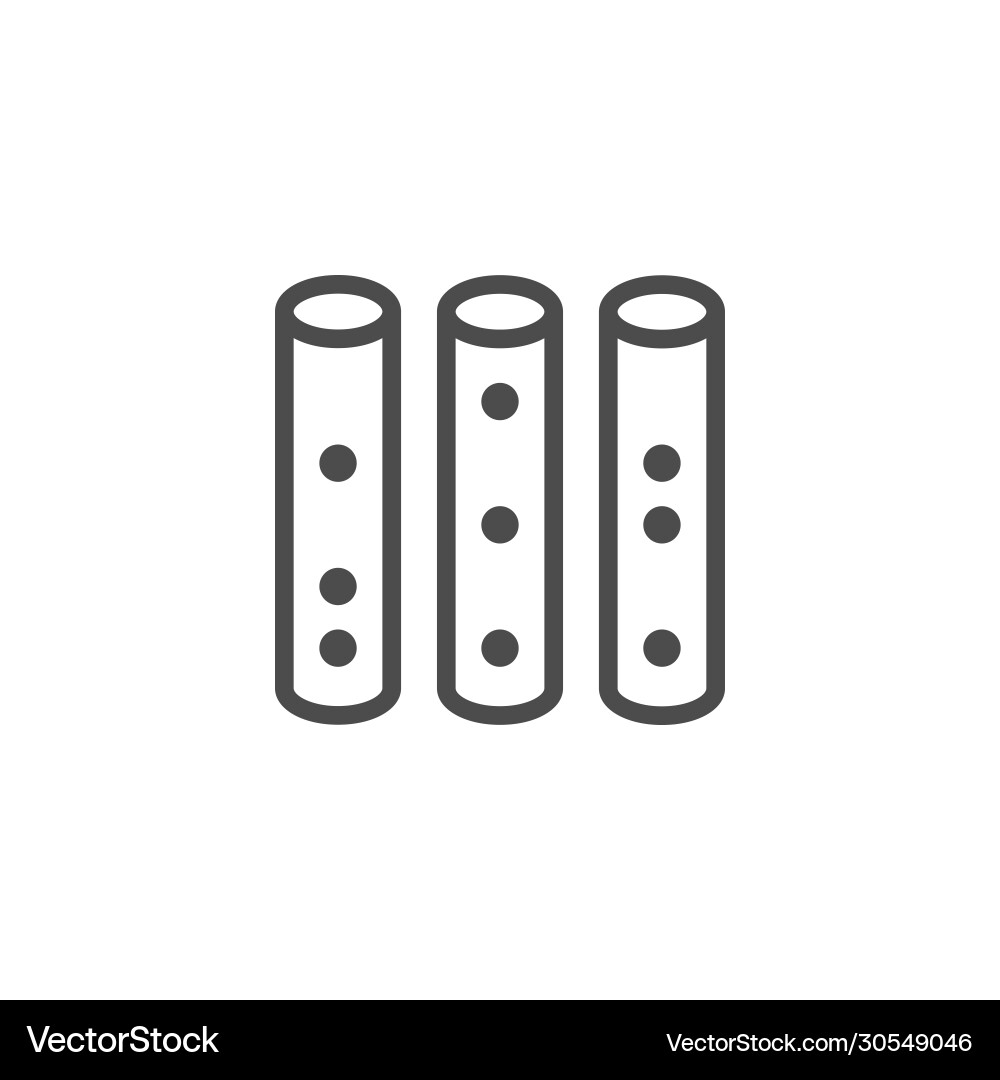 Optical fiber line outline icon Royalty Free Vector Image