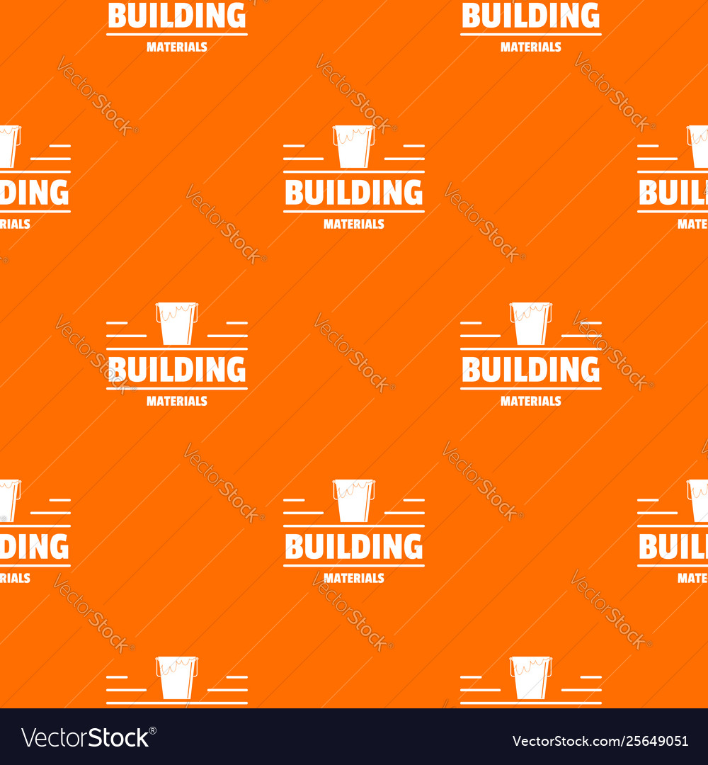 Construction pattern orange Royalty Free Vector Image