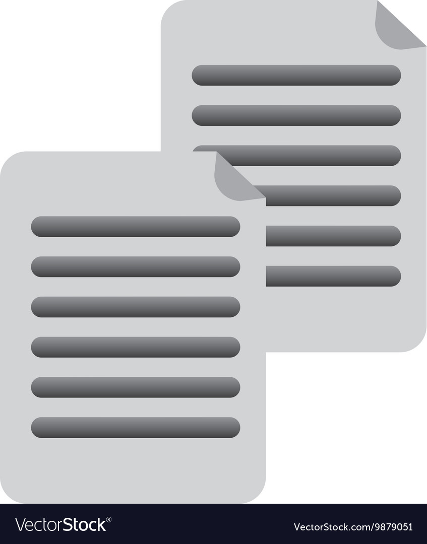 Work documents design Royalty Free Vector Image