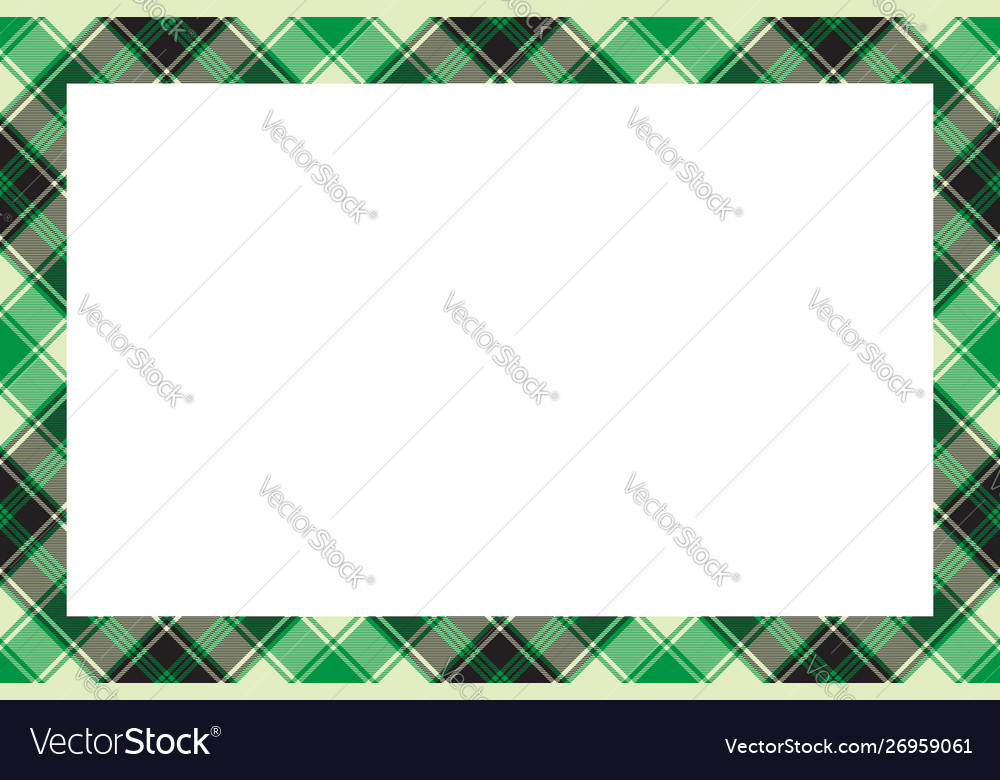 Rectangle borders and frames border pattern Vector Image