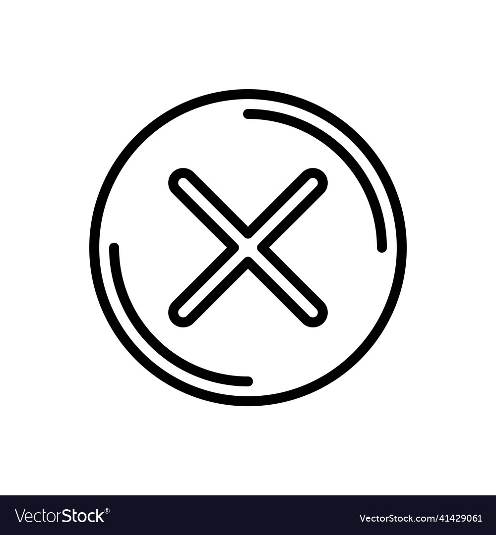 Wrong Royalty Free Vector Image - VectorStock