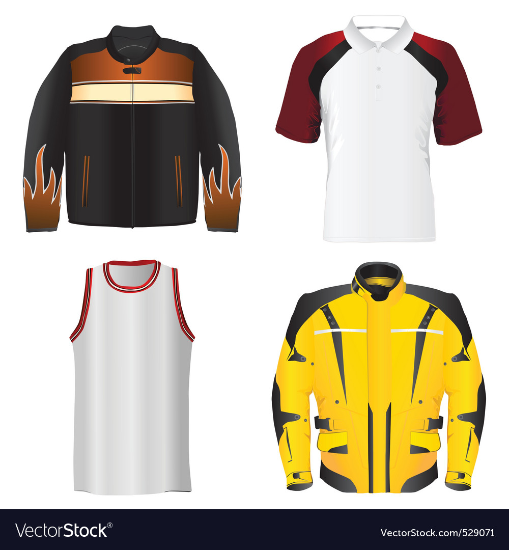 Clothes Royalty Free Vector Image - VectorStock