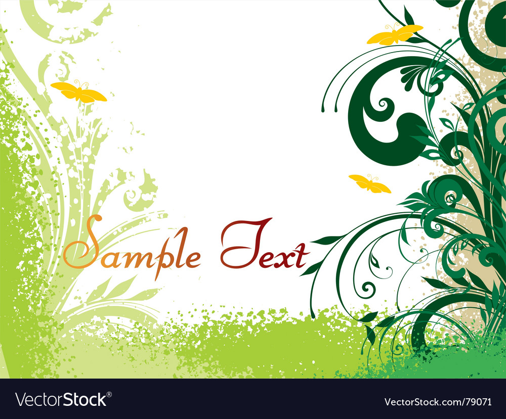 Textures with floral Royalty Free Vector Image
