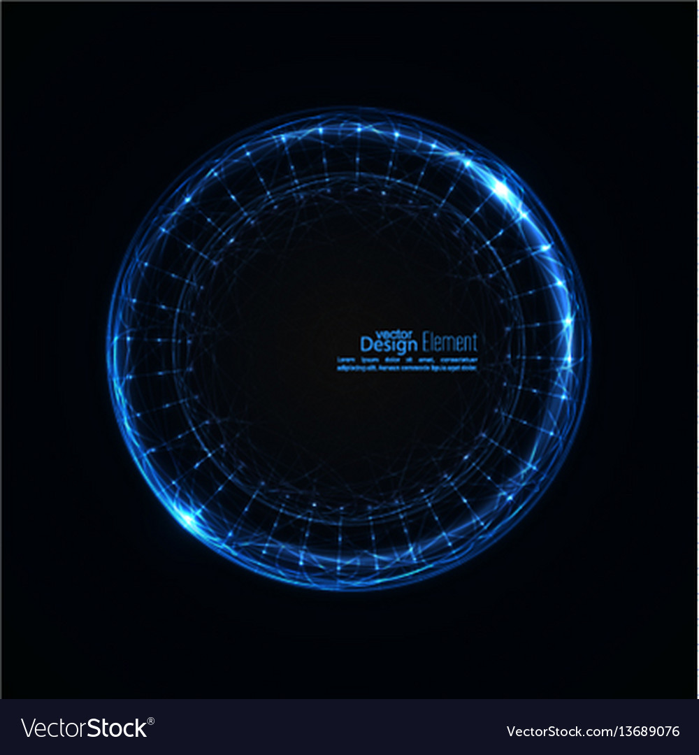 Abstract techno background Royalty Free Vector Image