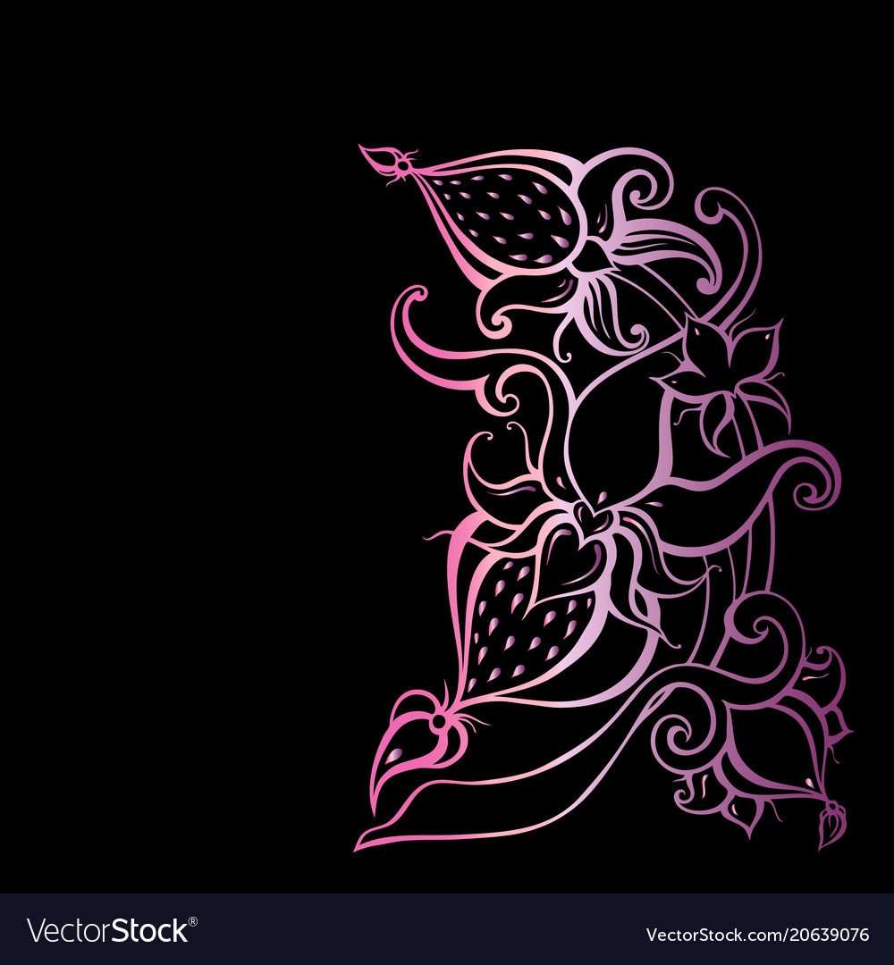Paisley Ethnic Ornament Vintage Set Royalty Free Vector