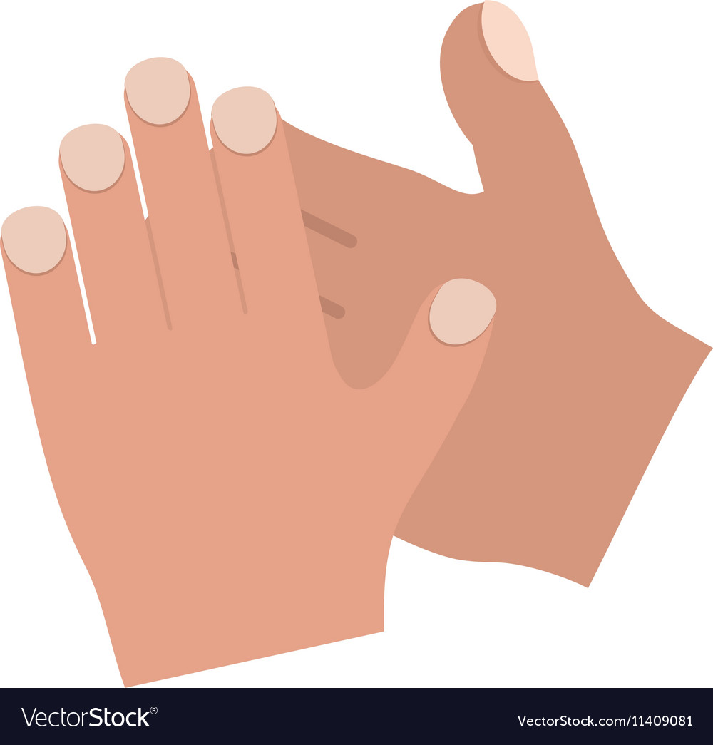 Clapping Hands Royalty Free Vector Image - VectorStock