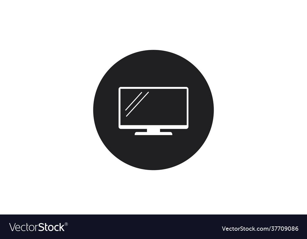 Screen icon Royalty Free Vector Image - VectorStock