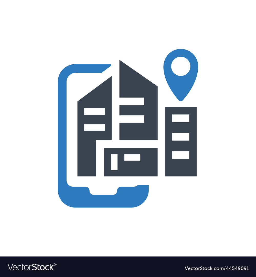 Augmented reality technology icon Royalty Free Vector Image