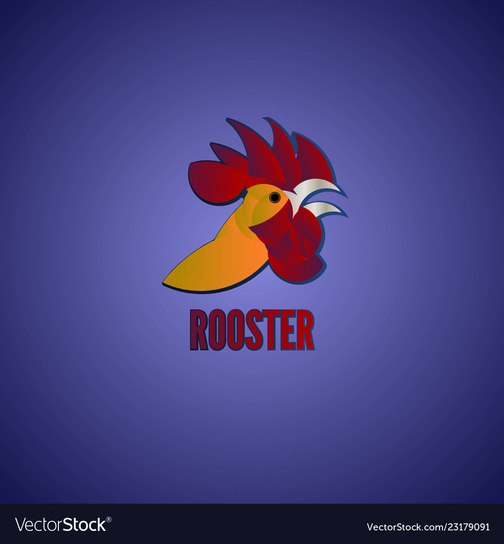 Rooster Royalty Free Vector Image - VectorStock