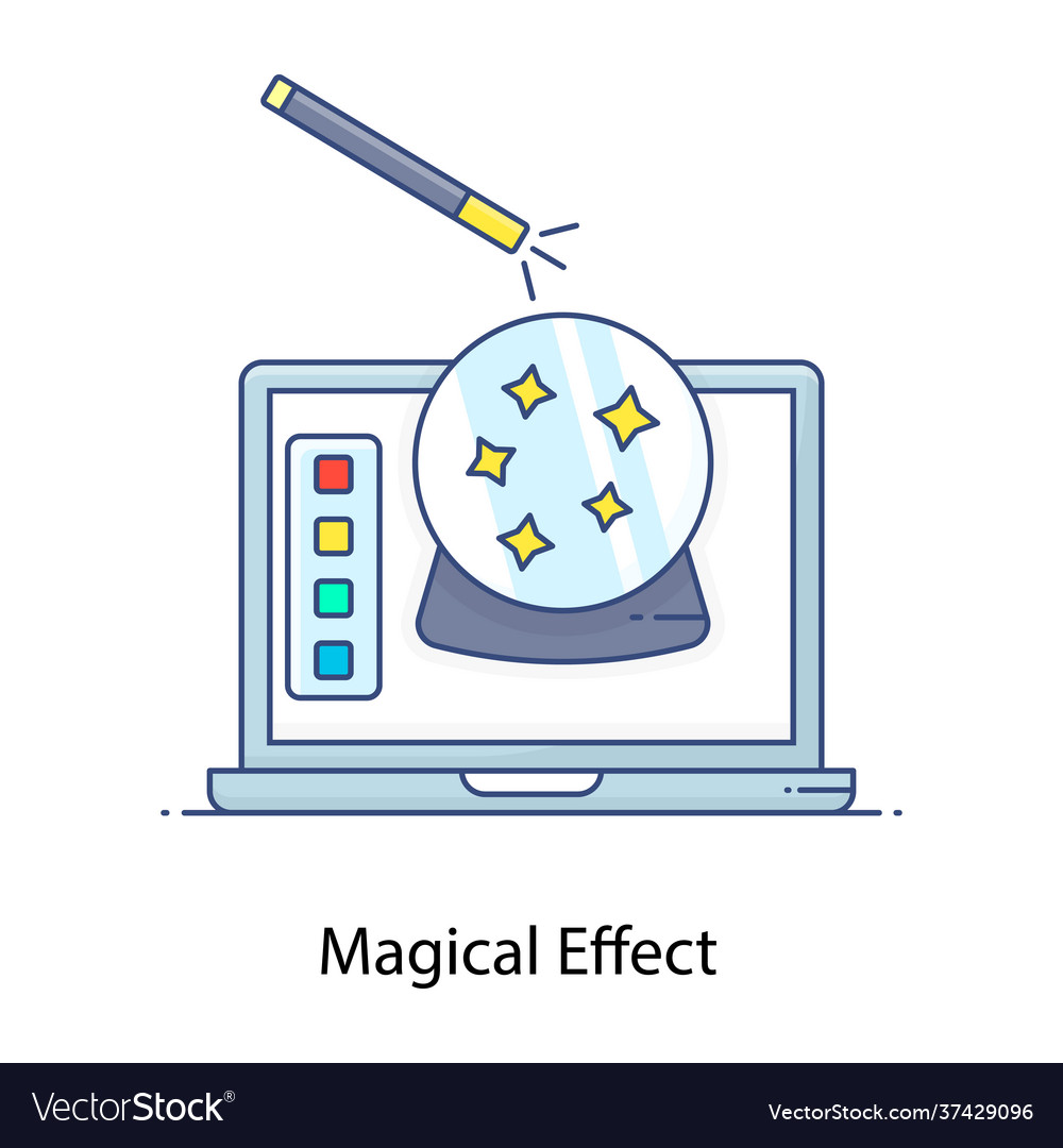 Magical effect Royalty Free Vector Image - VectorStock