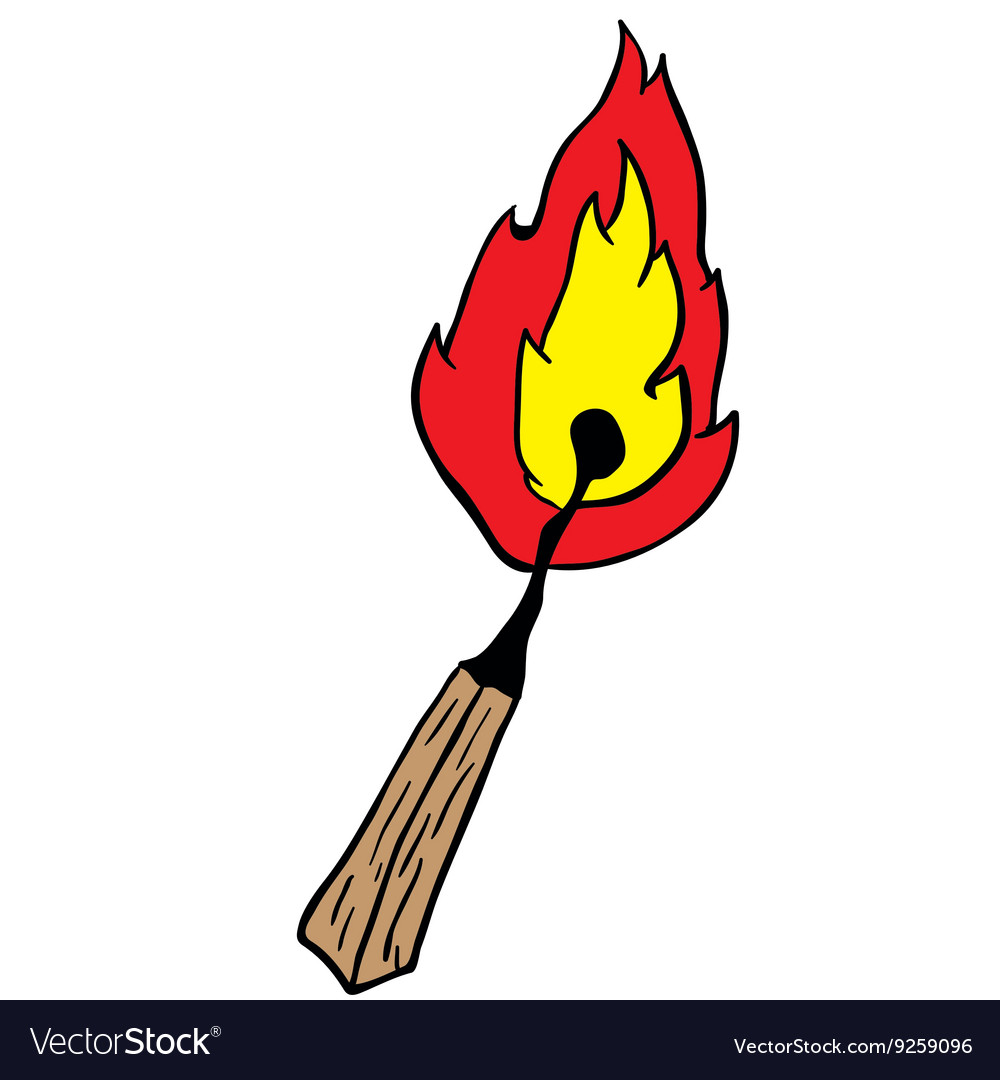 Match Royalty Free Vector Image - VectorStock