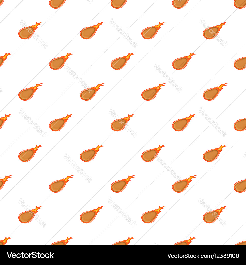 Comet pattern cartoon style Royalty Free Vector Image