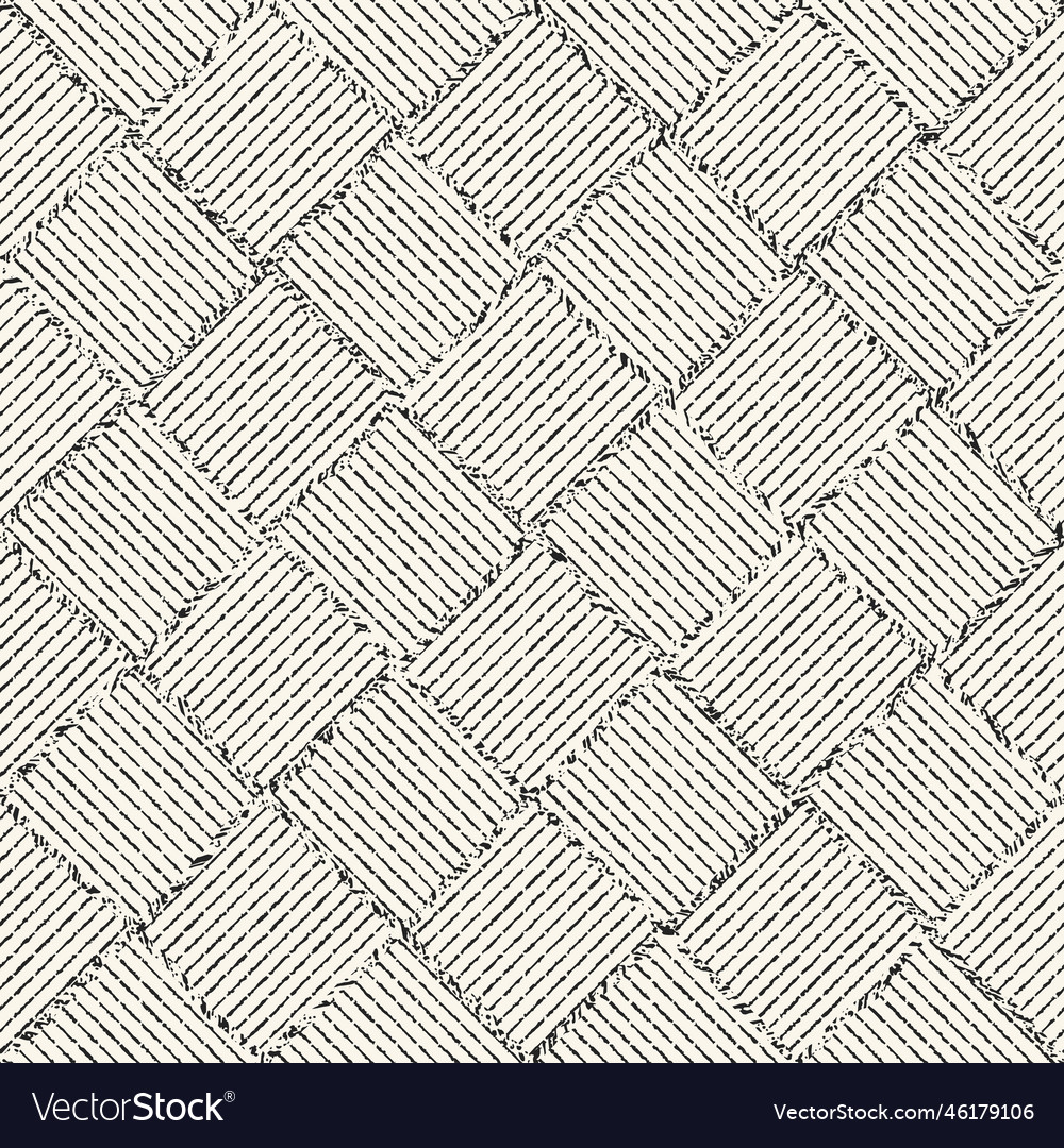 Textured checked pattern Royalty Free Vector Image