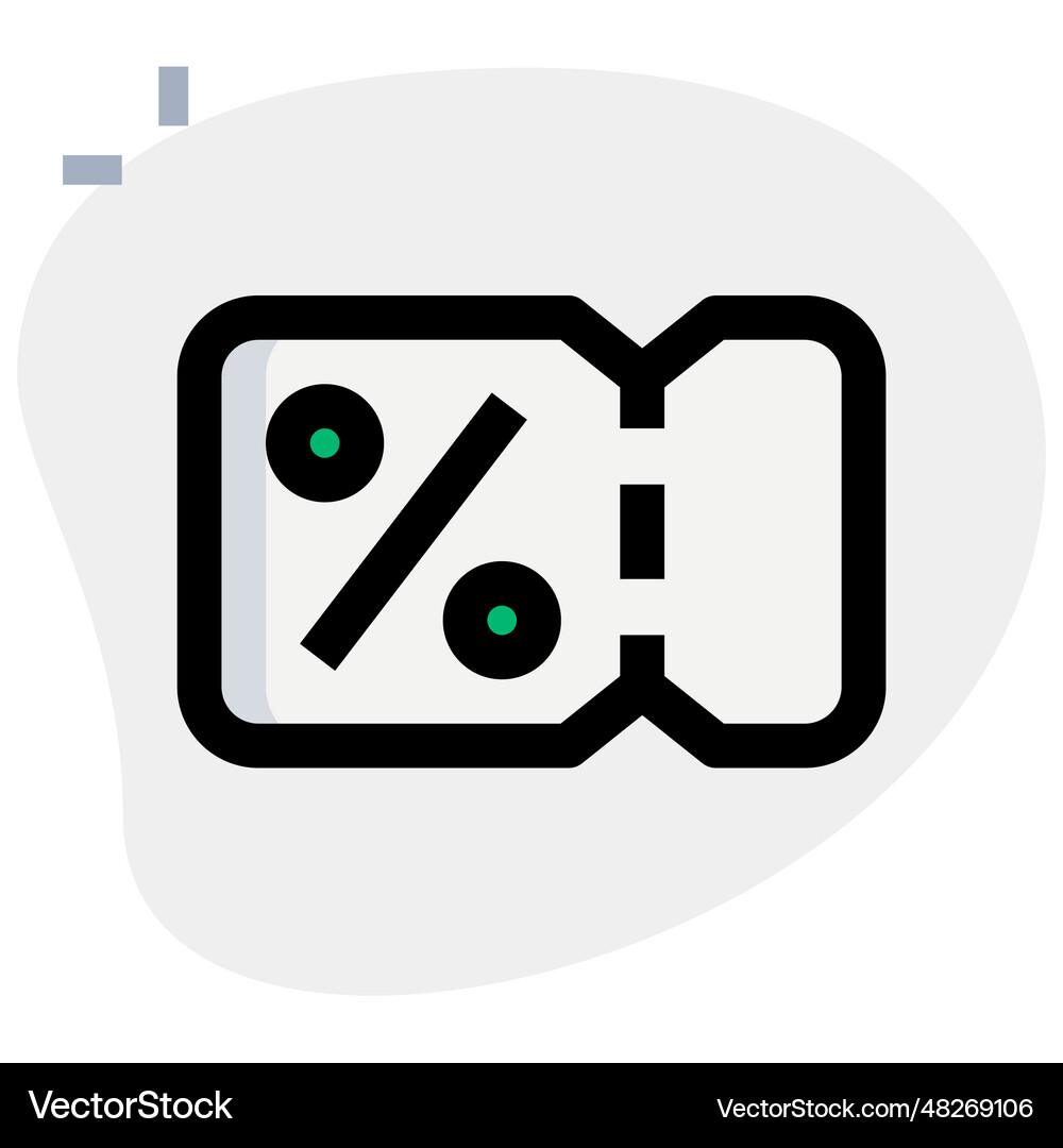 Tickets available at a reduced price Royalty Free Vector