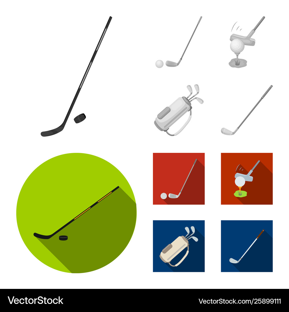 Stick logo collection Royalty Free Vector Image