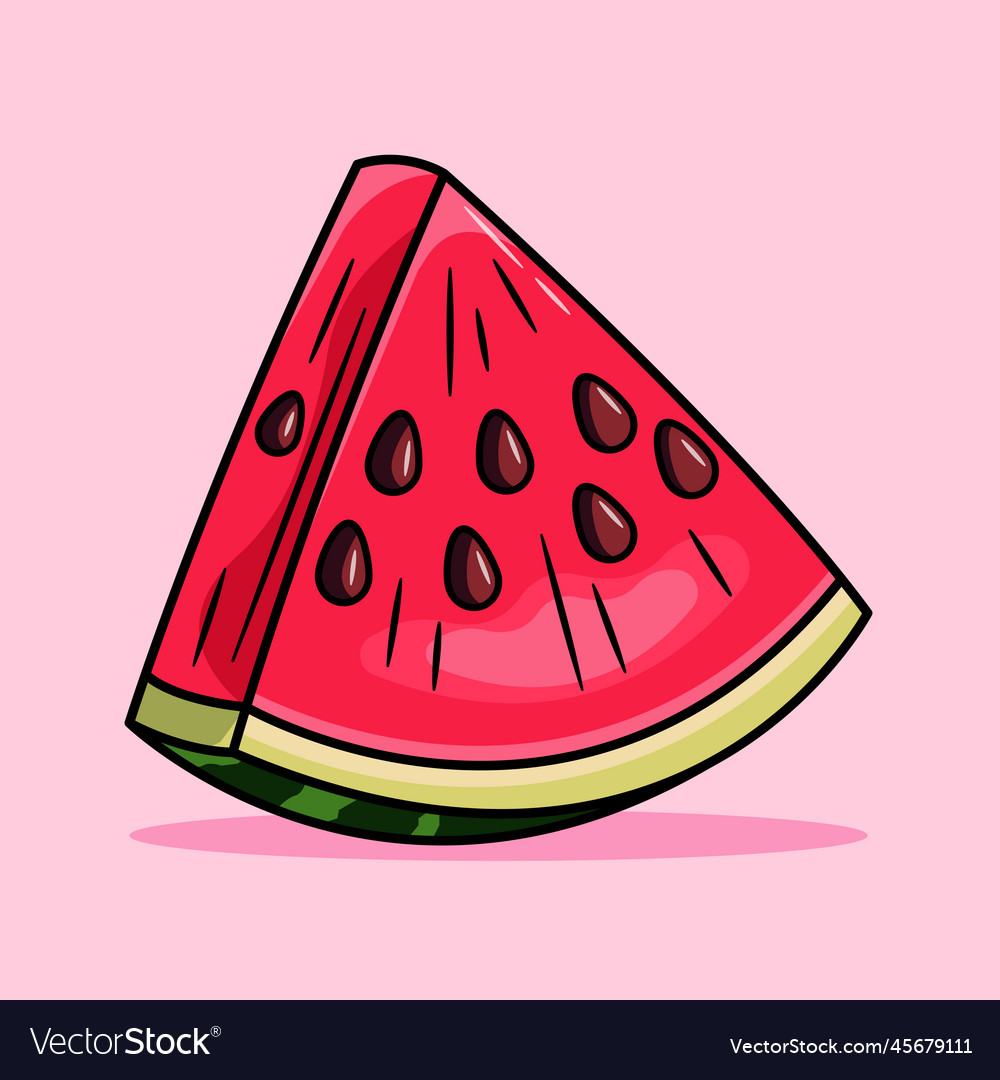 Watermelon Royalty Free Vector Image - VectorStock