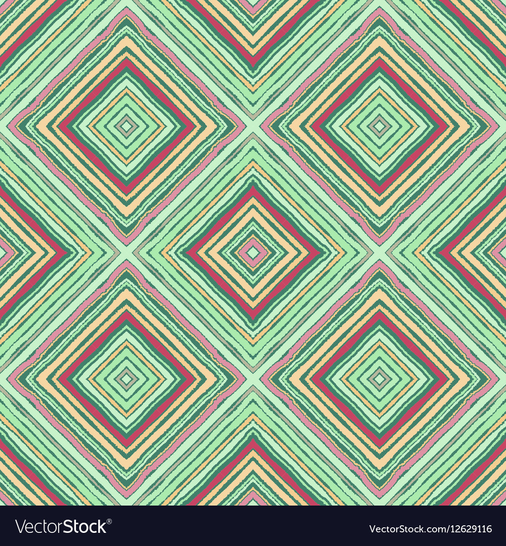 Striped diagonal rectangle seamless pattern Vector Image