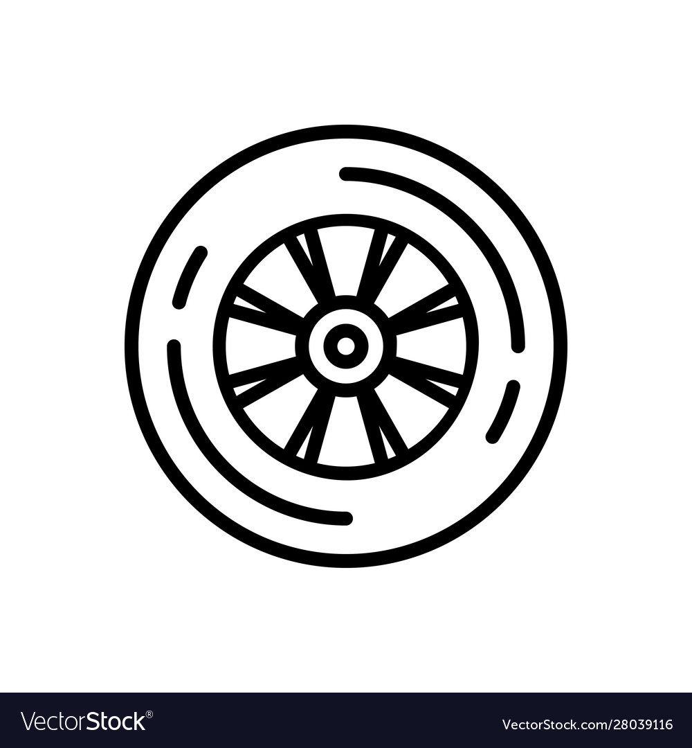 Wheel Royalty Free Vector Image - VectorStock